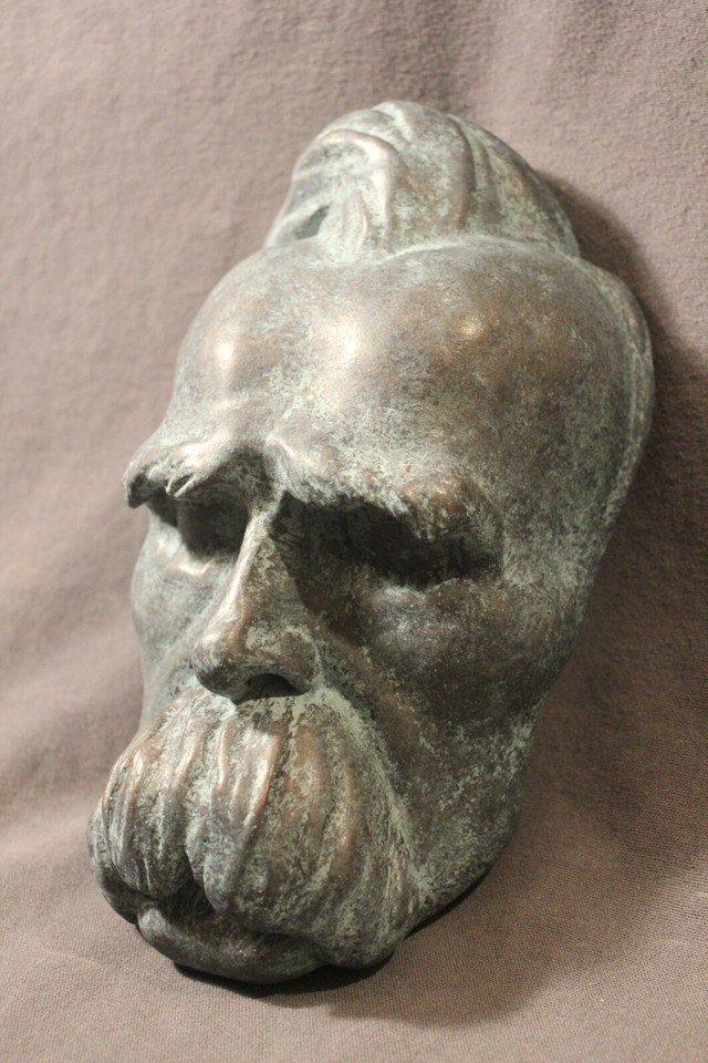 Death Mask Friedrich Nietzsche German Philosopher Philosophy 19th ...