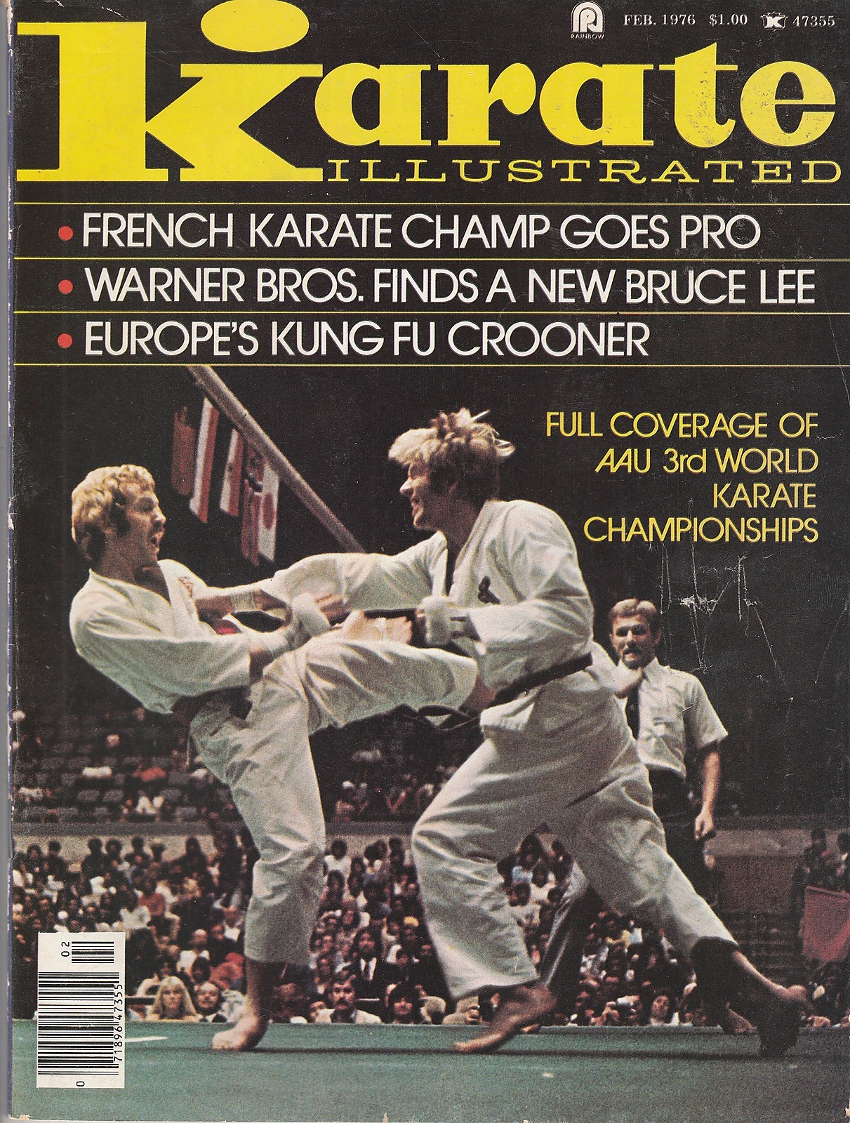 FEB 1976 KARATE ILLUSTRATED martial arts magazine | eBay