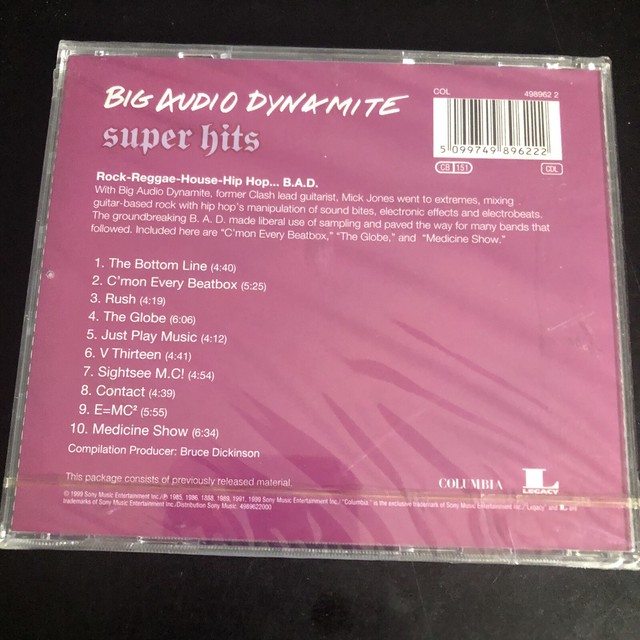 Super Hits by Big Audio Dynamite (CD) for sale online | eBay