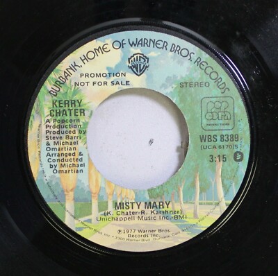 Soul Promo 45 Kerry Chater - Misty Mary / Misty Mary On Warner Bros. | eBay