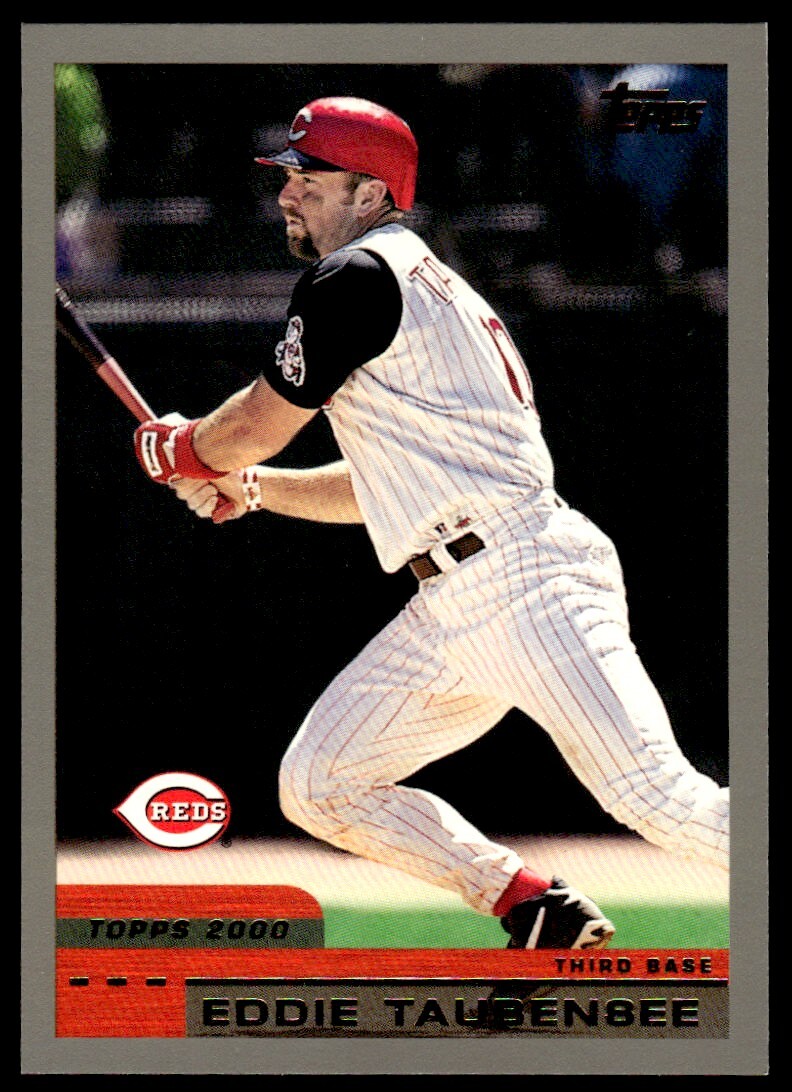 2000 Topps Baseball Card Eddie Taubensee Cincinnati Reds #168 | eBay