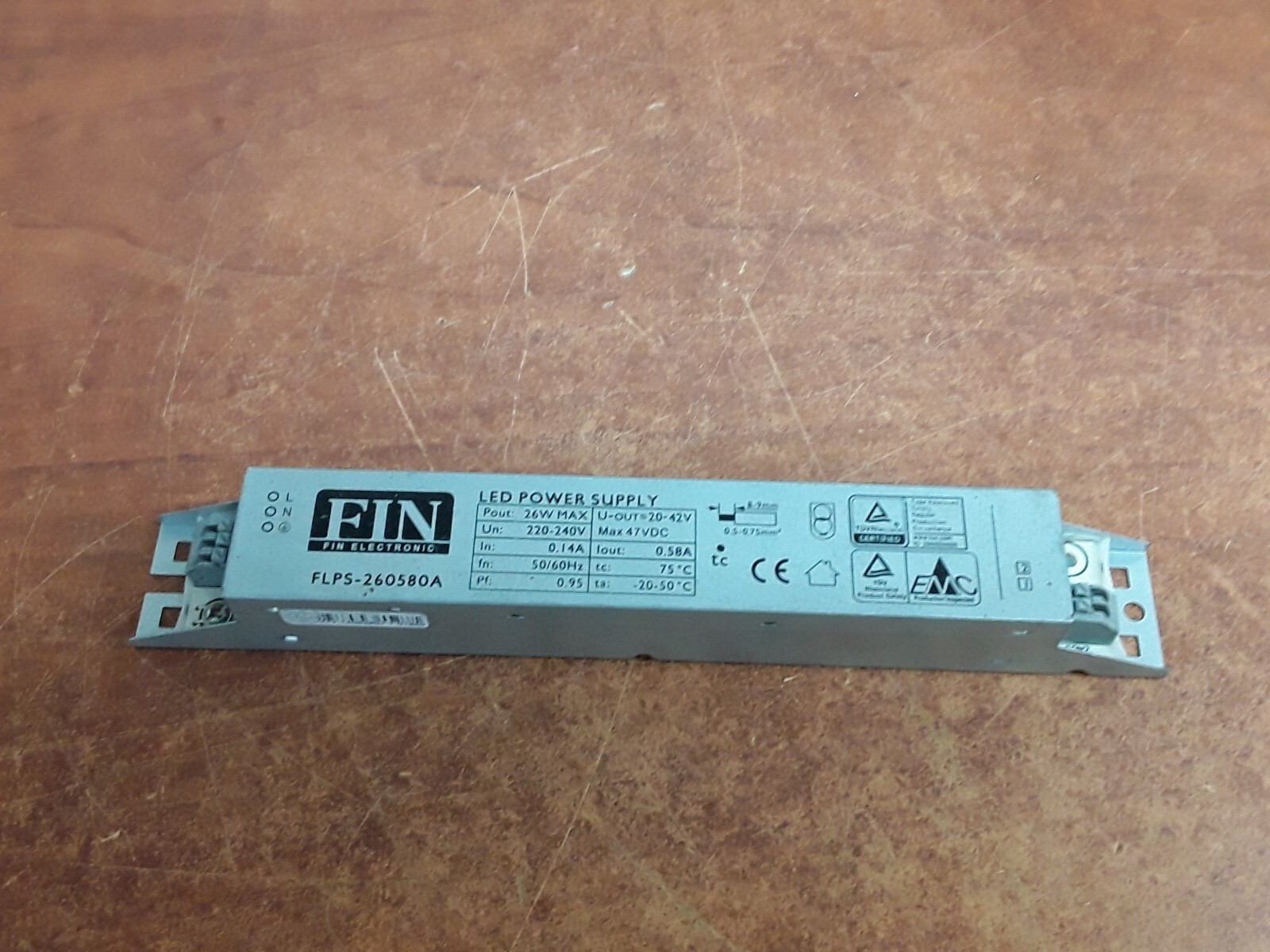FIN Electronic LED Power Supply Ballast FLPS-260580A | eBay