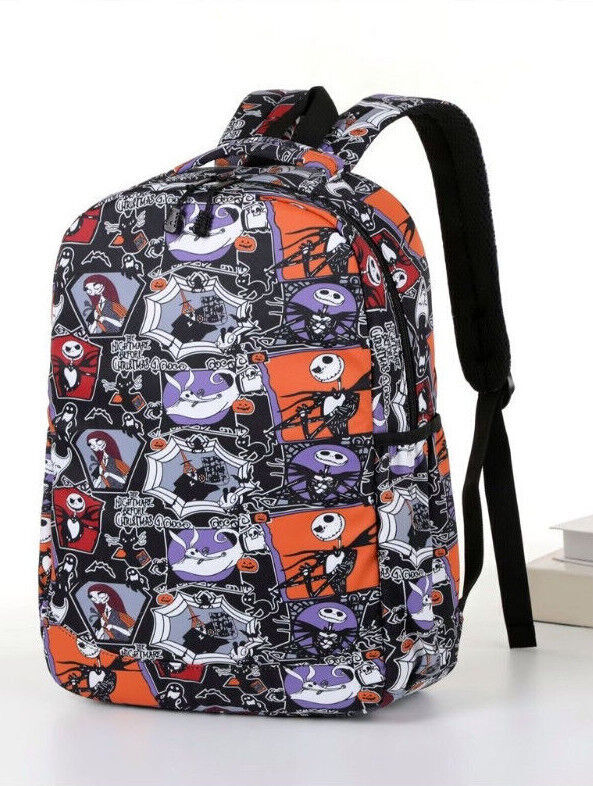 Unisex School Backpack For Children Printed Shoulder Bag Travel Gym ...