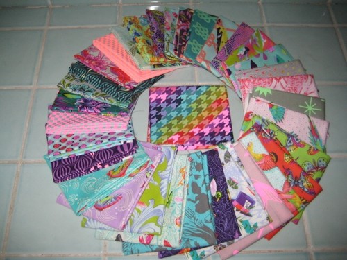Mixed Lot Tula Pink 34 New Fat Quarters Tiny Beasts Besties Untamed ...