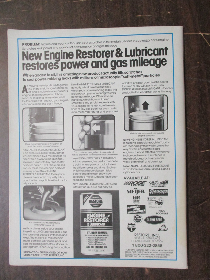 PULLING POWER MAGAZINE APRIL 1985 VOL. 4 NO 16 SUPER STOCK CHEVY ...