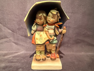 Stormy Weather Hummel Goebel #71 Early Mark 1950sV-Bee Figurine 6-1/2 ...