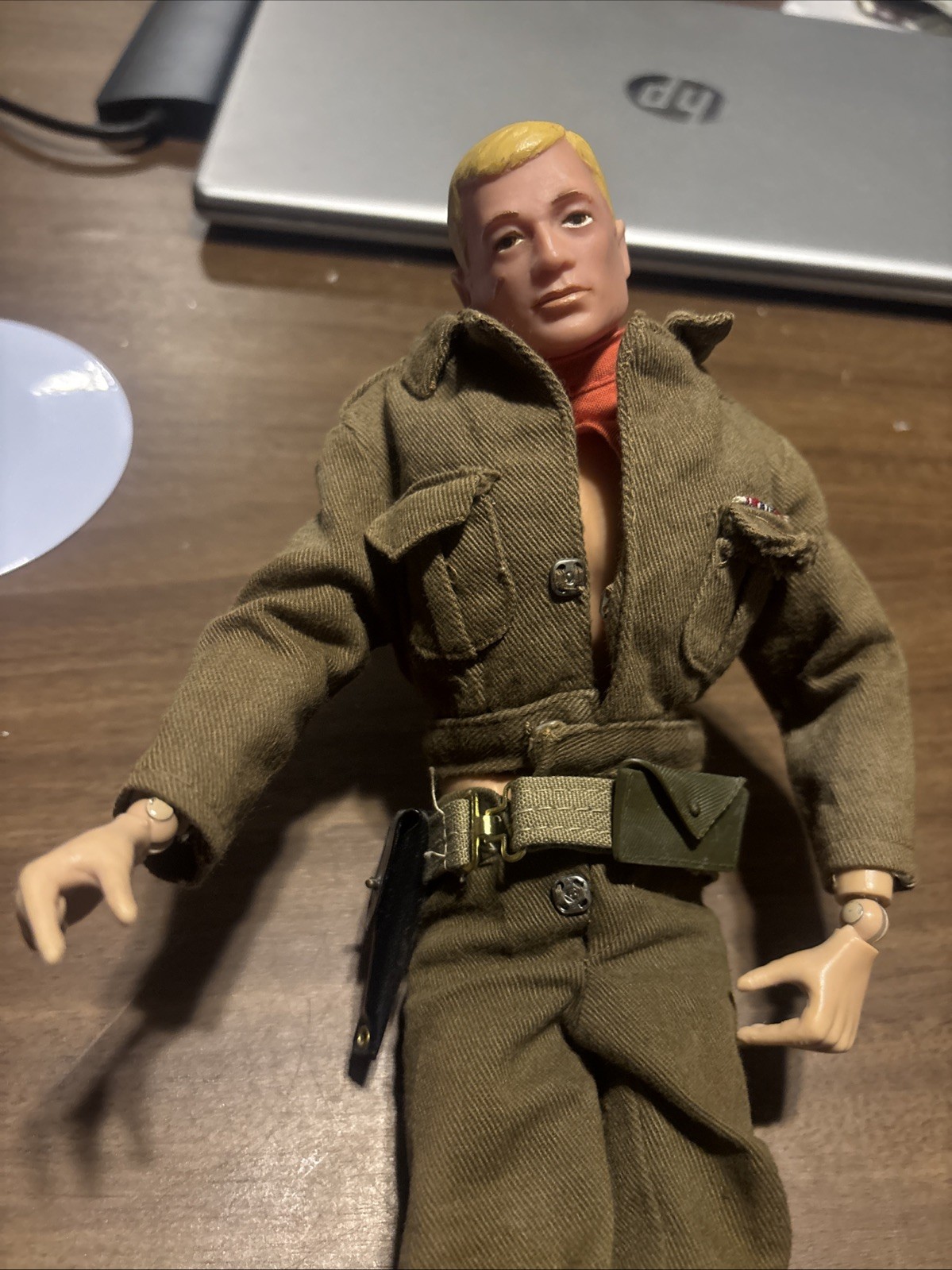 Vintage GI Joe Blonde Hair Brown Eyes Scar On Face 1964 Made in the USA ...
