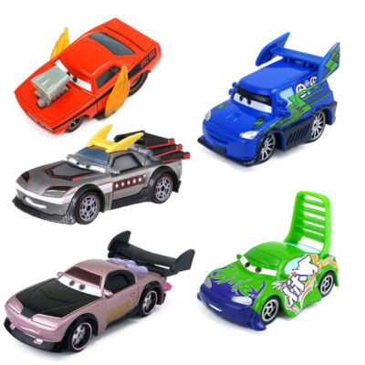 5 PACK Model Car Diecast Boost DJ Wingo Snot-Rod Disney Pixar Cars Toys ...