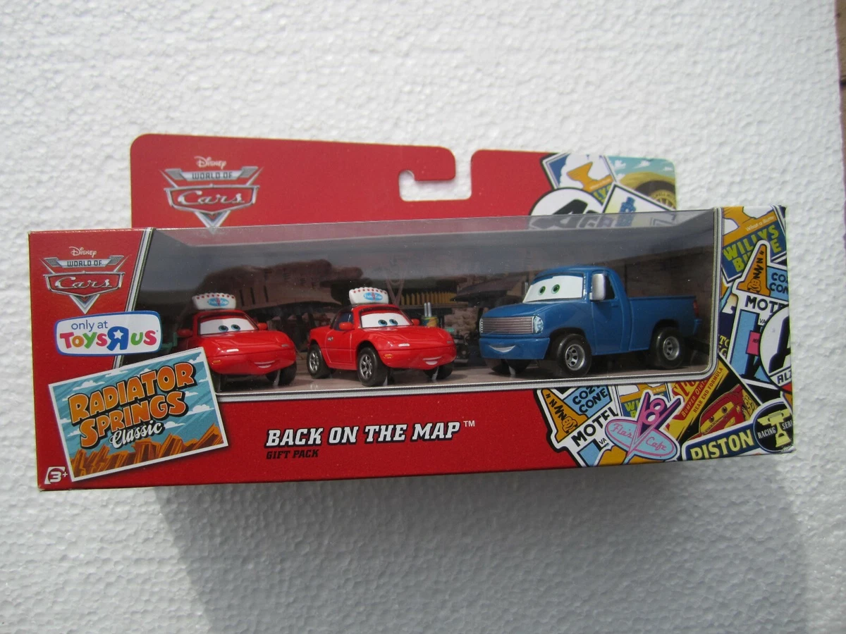 Disney Cars Radiator Springs Map