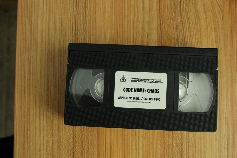 Code Name: Chaos - (VHS, 1992) 28485198906| eBay