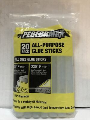 Performax 20 Pack All-Purpose Glue Sticks (8-PUR-2) | eBay