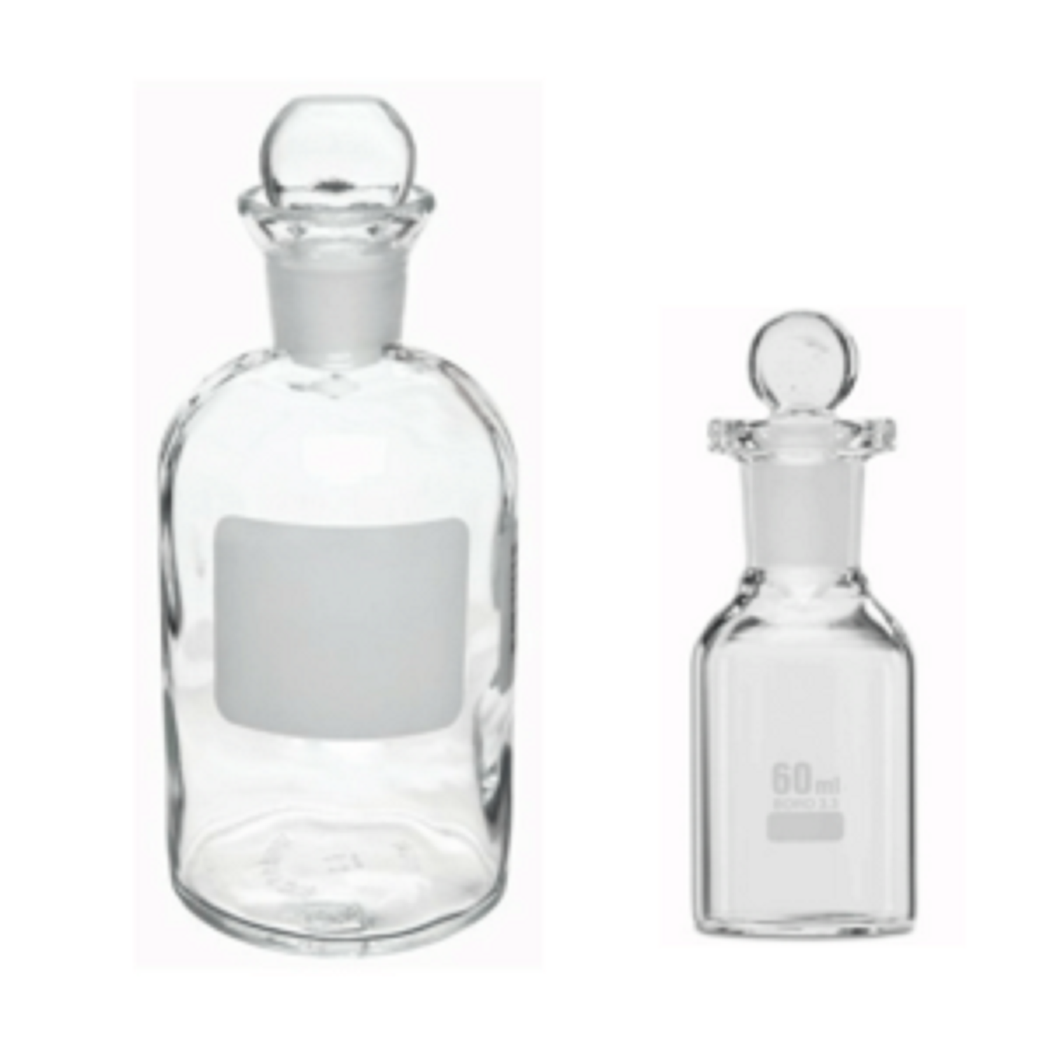 BOD Bottle Glass, Penny Head Stopper, Premium Boro 3.3, Laboratory ...
