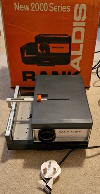 RANK ALDIS NEW 2000 Series Slide Projector Vintage *NEW *Boxed | eBay