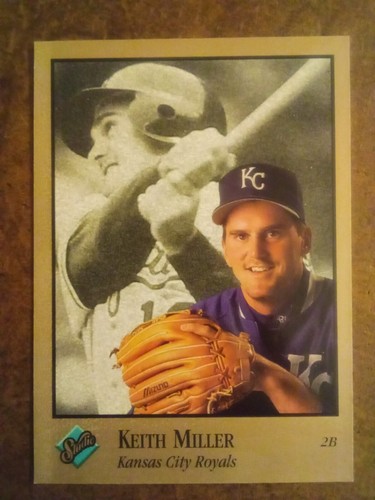Keith Miller 189 Studio 92 MLB Baseball Leaf Card | eBay