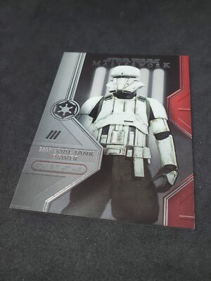 Star Wars Topps Masterwork 2020 Troopers The Empire TE-12 Imperial Tank ...