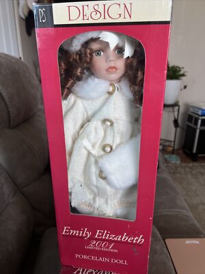 PS Design Emily Elizabeth 2001 Limited Edition 16" Porcelain Doll | eBay
