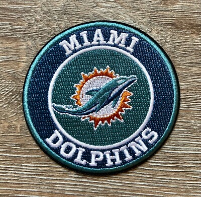 NFL Miami Dolphins PATCH Aufnäher Bügelbild American Football US Sport Team | eBay.de