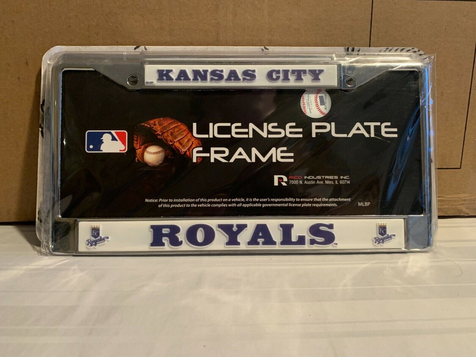 Kansas City Royals MLB License Plate Frame RICO | eBay