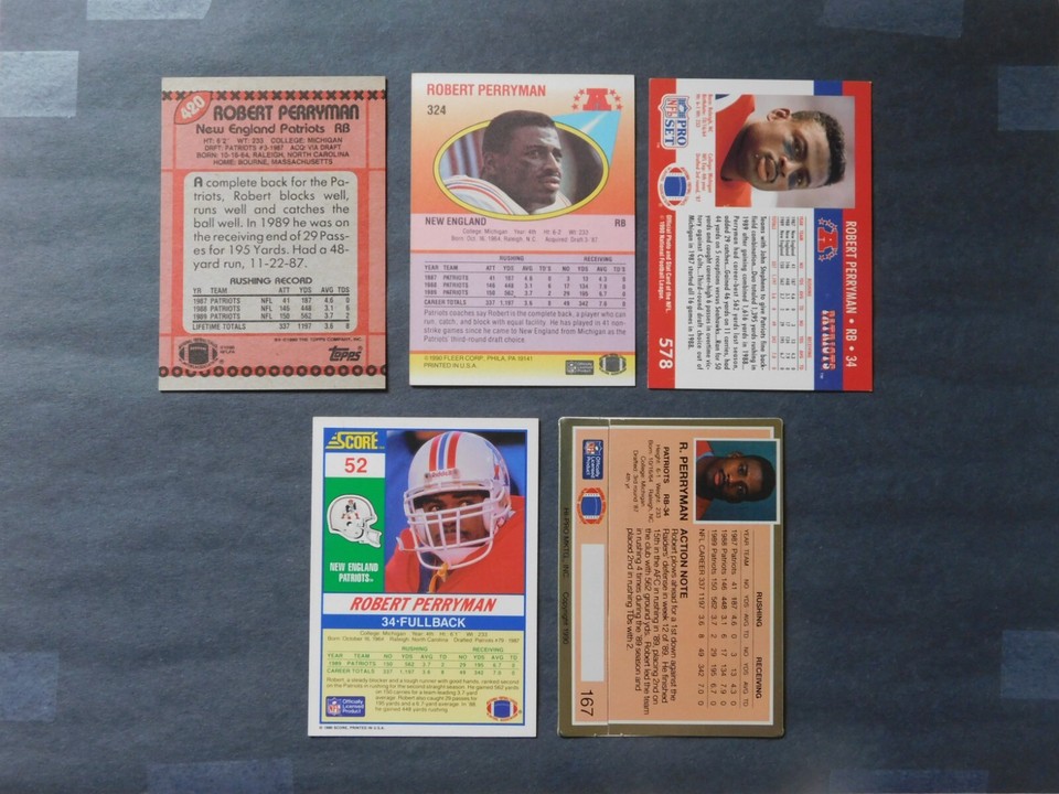 Robert Perryman 5 Card Lot | eBay