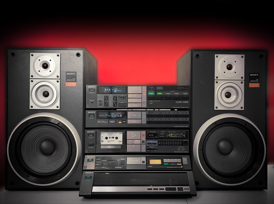 SONY TA-AX410 🌈RaRe🌈 Complete Vintage Component Stereo System | eBay