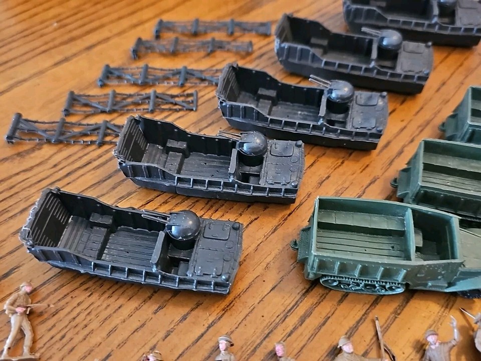 VTG 1960s Marx Operation Attack British German Japanese American Army ...