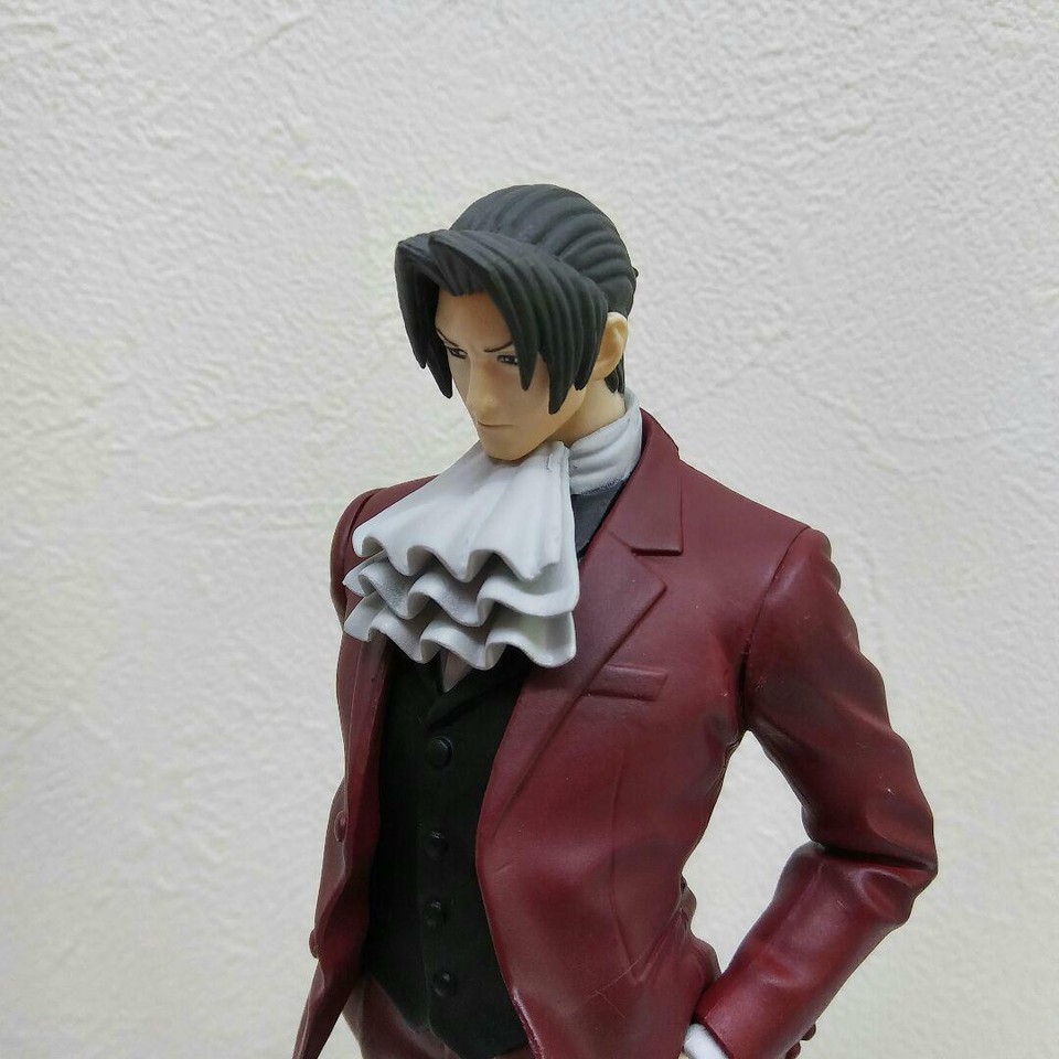 Ace Attorney 2 Miles Edgeworth Benjamin Hunter PVC Figure e-Capcom ...