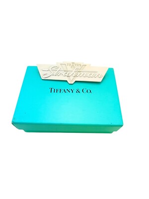 Vintage Tiffany & Co. Sterling Silver Strahman Valves 75 Years Pin ...
