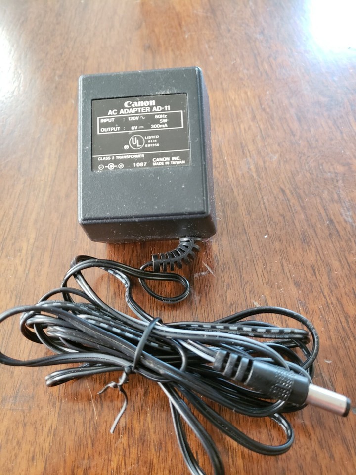 Original Canon AD-11 6V Class2 Transformer AC Adapter Office Printing ...