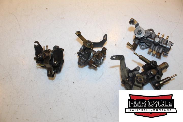 Mikuni Snowmobile oil injection Pump Set of 4 | eBay