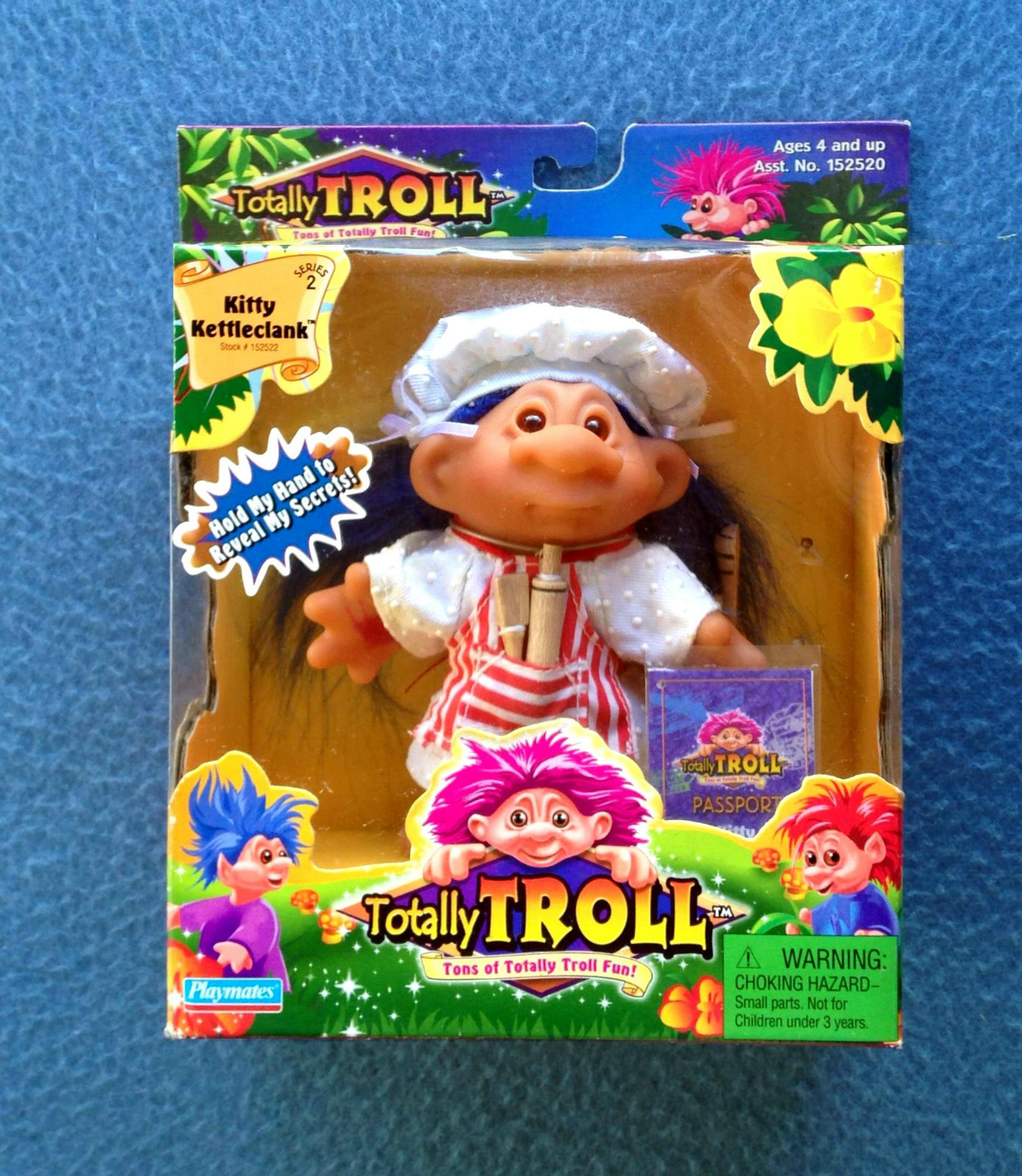 KITTY KETTLECLANK TOTALLY TROLL 2001 PLAYMATES 5 INCH FIGURE COOK ...