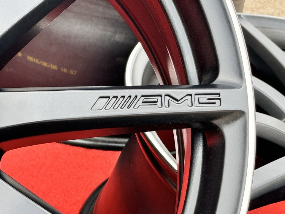 20” Mercedes S65 S63 AMG Black Wheels Rims S550 Factory Original Stock ...