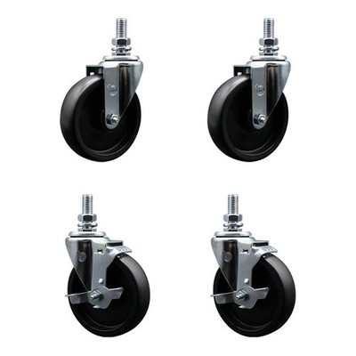 Service Caster Brand Replacement Caster Set for Southbend Range Casters ...