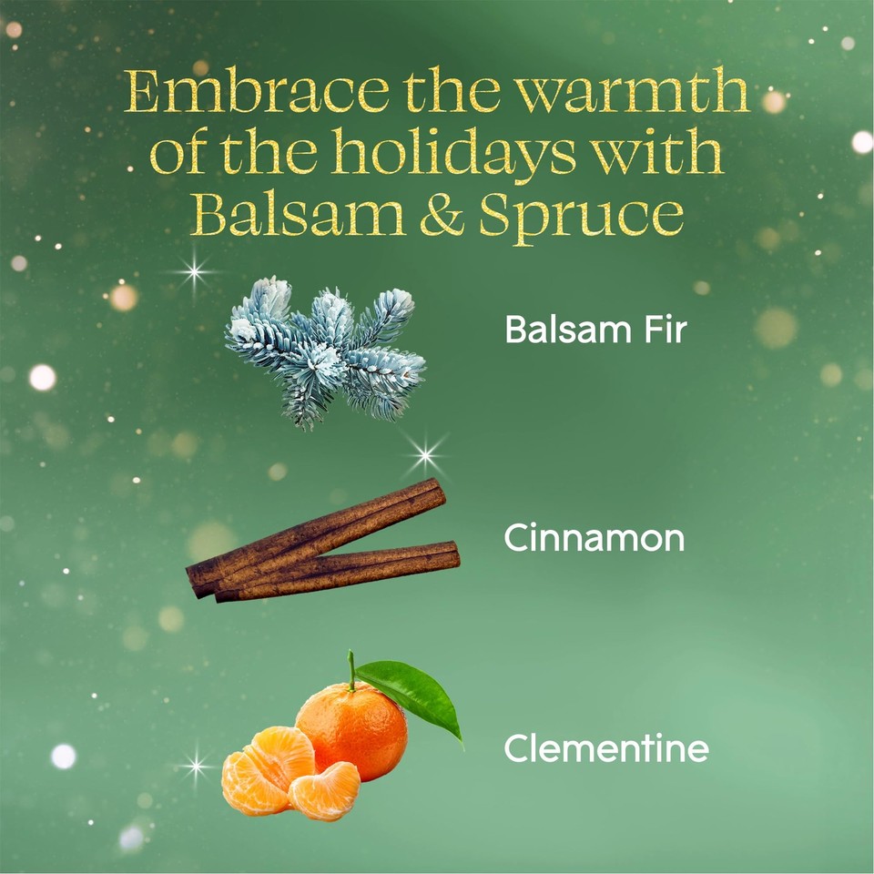 Automatic Spray Refill, Balsam & Spruce, Scented Air Freshener for Home ...