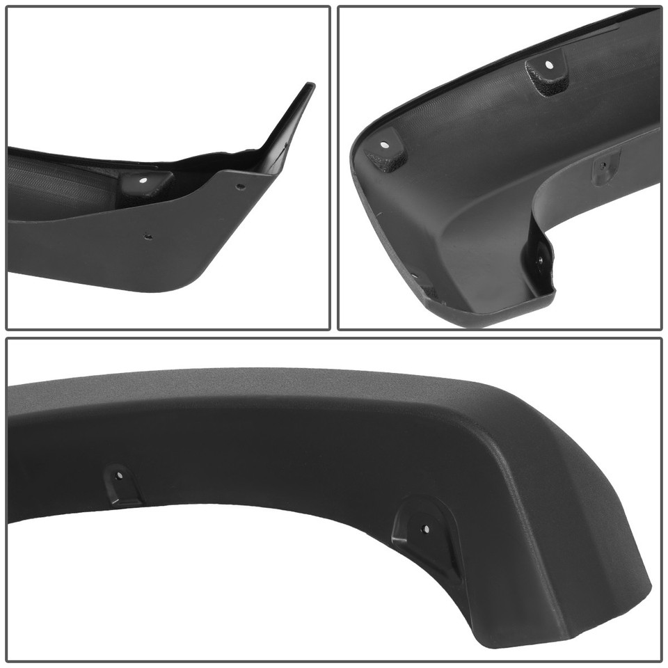 FOR 2014-2018 CHEVY SILVERADO 4PCS POCKET STYLE WHEEL PROTECTOR FENDER ...