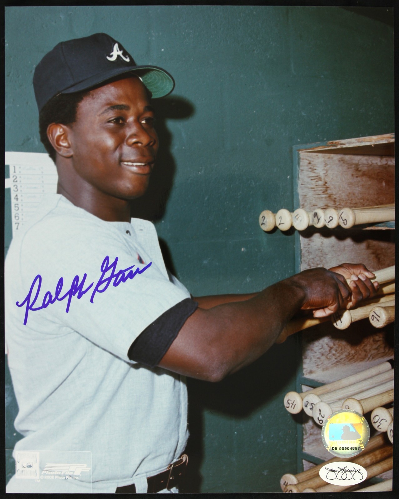 1968-75 Ralph Garr Atlanta Braves Signed 8 x 10 Photo (JSA) | eBay