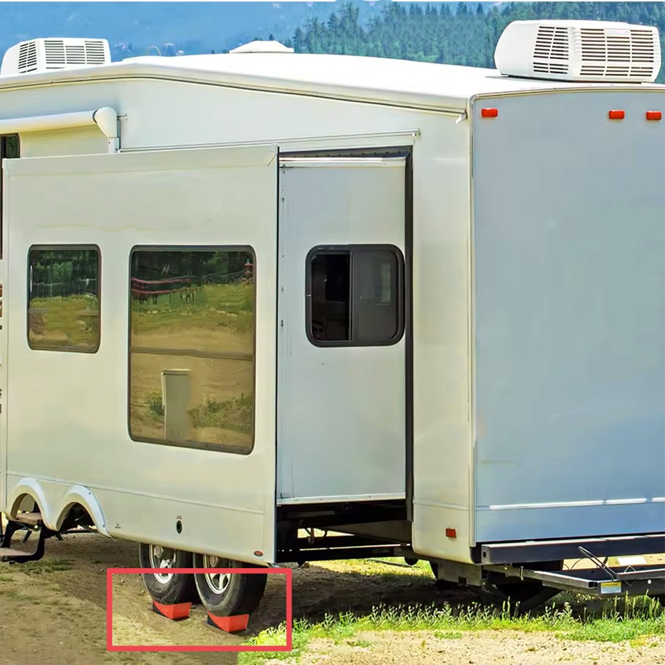 2pc Camper Leveler RV Truck Campervan Trailer Car Leveling Blocks ...