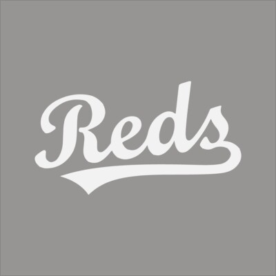 Cincinnati Reds #7 MLB Team Logo 1 Color Vinyl Decal Sticker Window Car ...