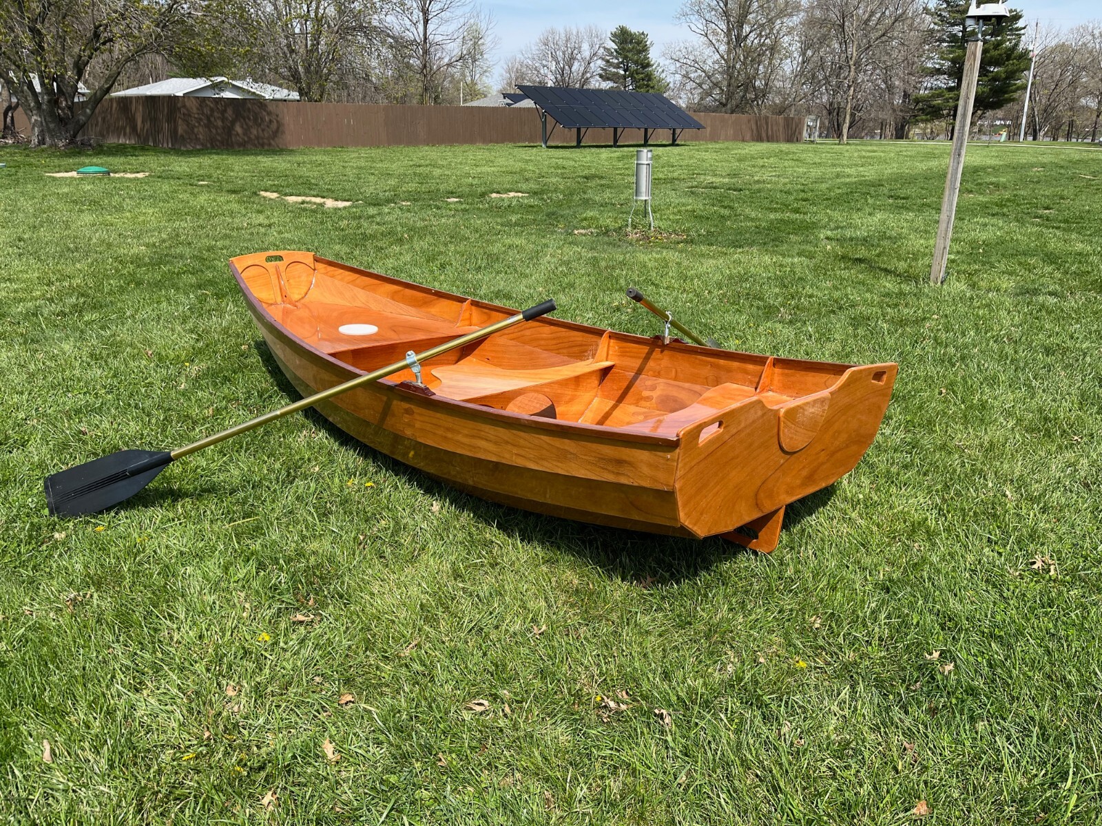 Wood Rowboat CLC Passagemaker 12 foot Dinghy | eBay