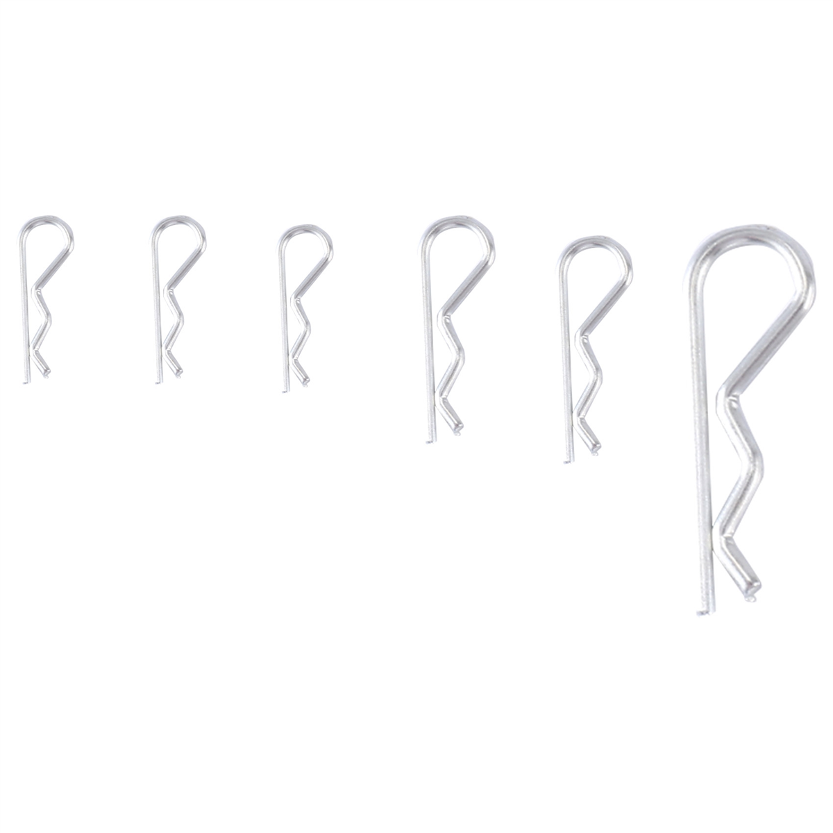 150PC Set Fastener R Type Cotter Pin Cotter Pin Split Assortment Kit ...