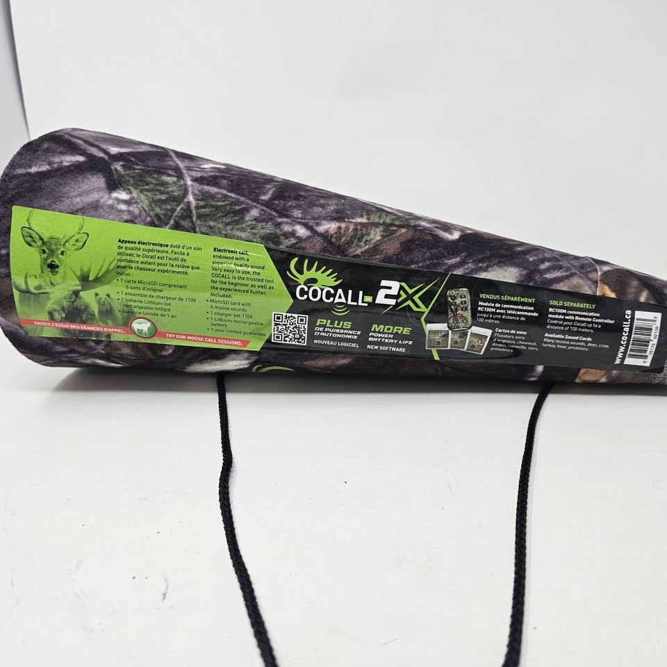 COCALL 2X Electronic Moose/Deer Call LCD Screen 10 Different Moose/Deer ...
