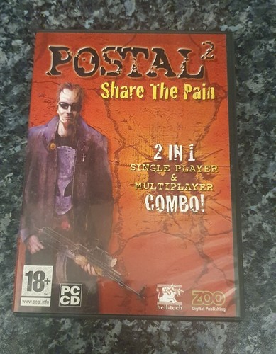 Postal 2 Share The Pain PC Game CD-Rom Boxed 2 in 1 Single ...