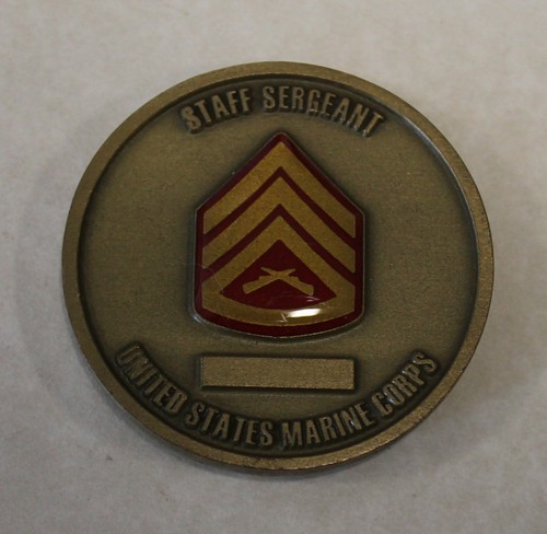 Staff Sergeant Marine Challenge Coin MSC | eBay