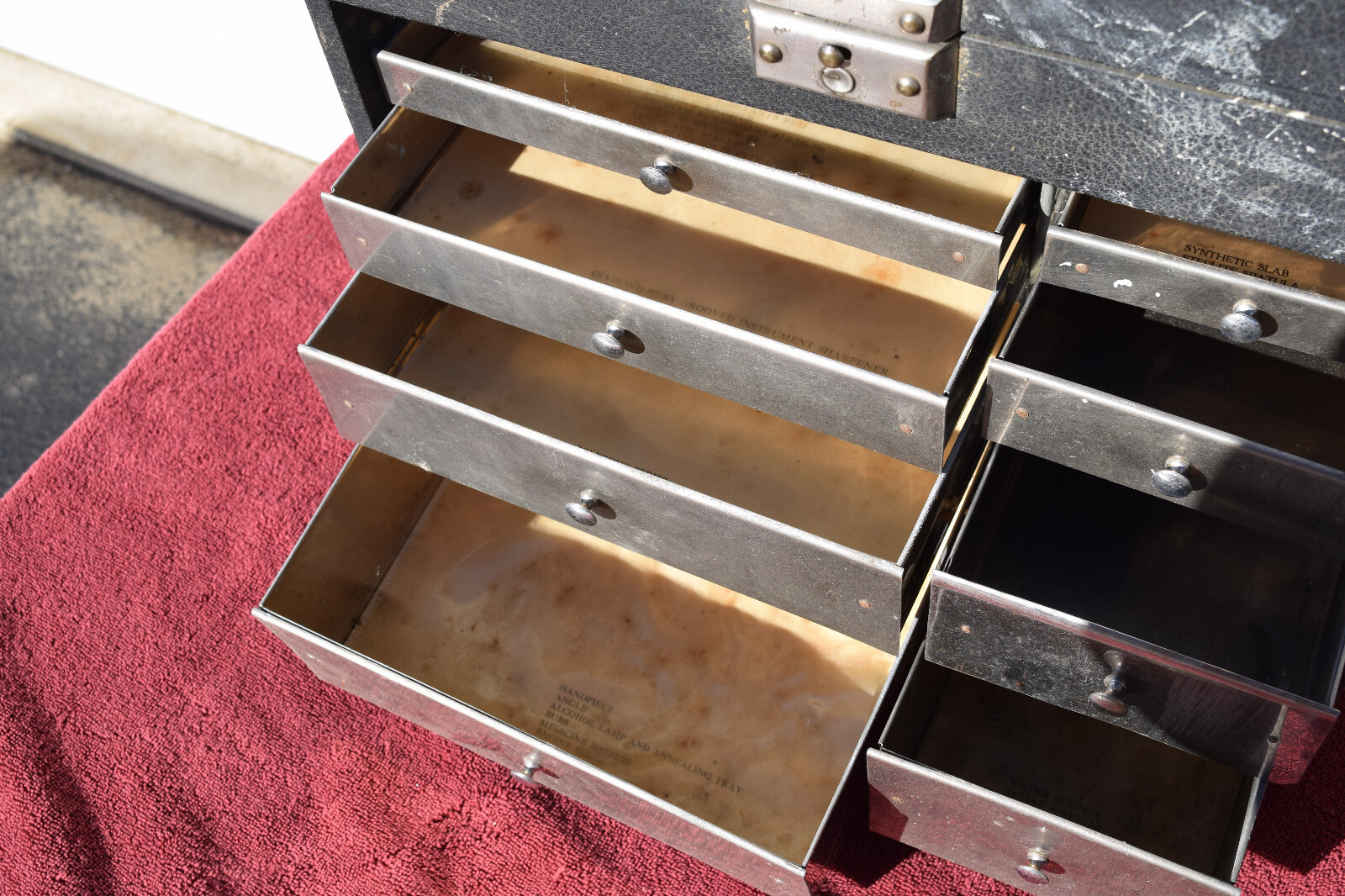 Antique George P. Pilling & Son Co Dental Dentist Case Tool Instrument Chest Box | eBay