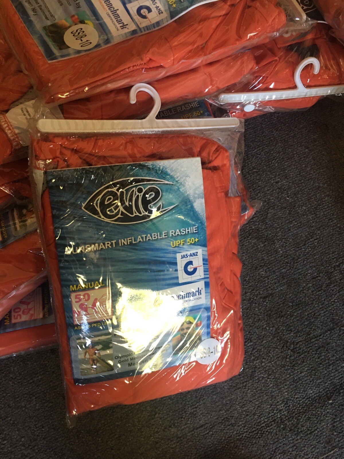 Evie SunSmart inflatable rashie Life Jacket | eBay Australia