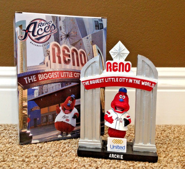 ARCHIE The Mascot Reno Aces 2016 Stadium Promo Bobblehead SGA | eBay