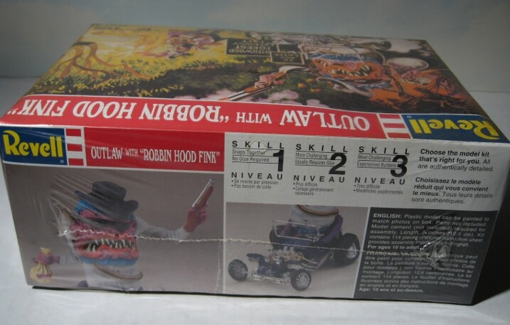 Revell Outlaw Robbin Hood Rat Fink model kit #7622 Ed Big Daddy Roth ...