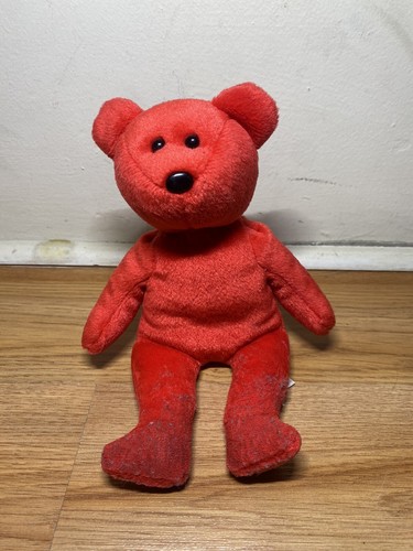 Ty Beanie Baby Red Bear Stuffed Animals Plush Toys | eBay