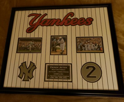 Derek Jeter 3000 Hit Plaque 26" X 22" New | eBay