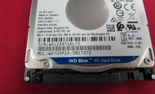 OEM WD BLUE 1TB HARD DRIVE WD10SPZX-08Z10T2 | eBay