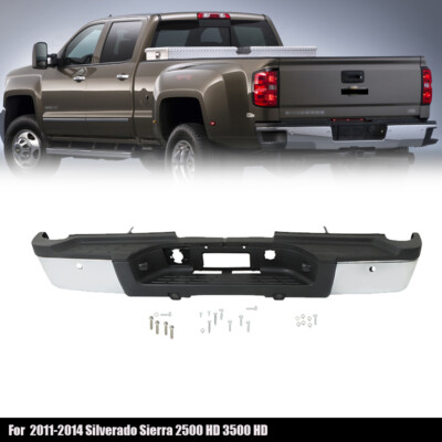 Complete Rear Bumper Assembly For Silverado Sierra 2500 HD 3500 HD 2011 ...